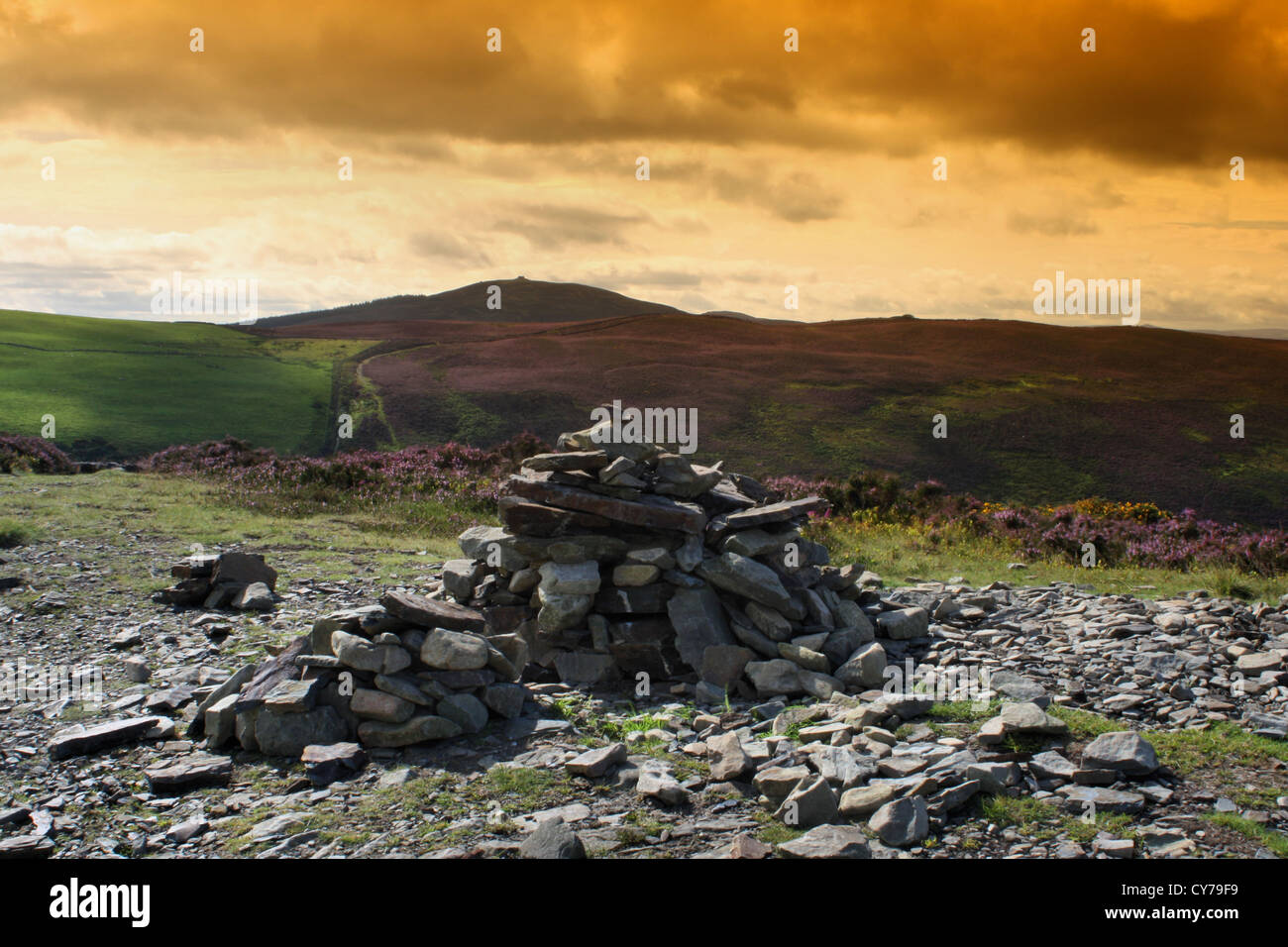 Moel arthur hill fort hi-res stock photography and images - Alamy
