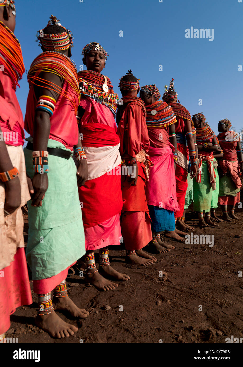 Rendille Tribe Girls , Kenya Stock Photo - Alamy
