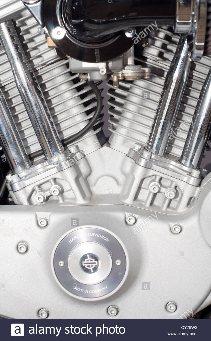 Harley Davidson 883 Sportster High Resolution Stock Photography and ...