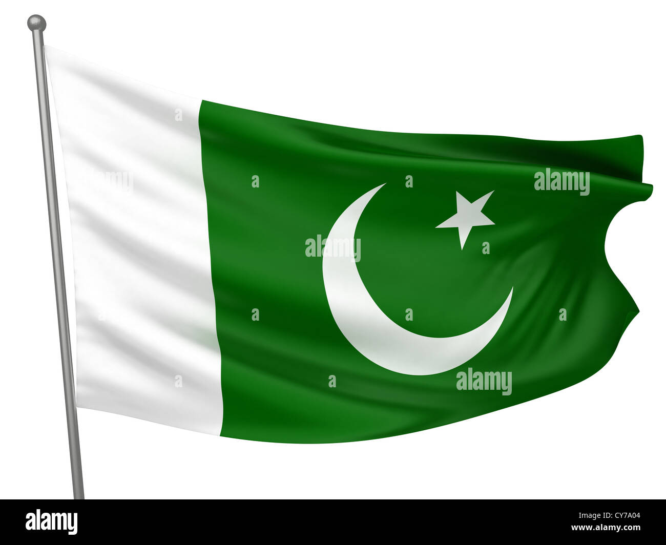 Pakistan National Flag - All Countries Collection - Isolated Image ...