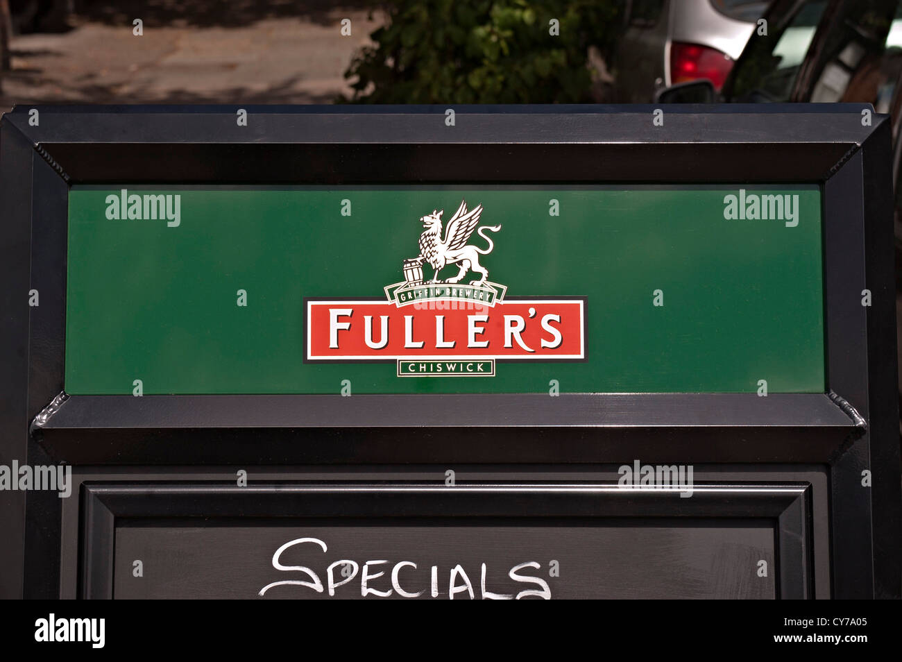 Fullers beer Pub sign Stock Photo - Alamy
