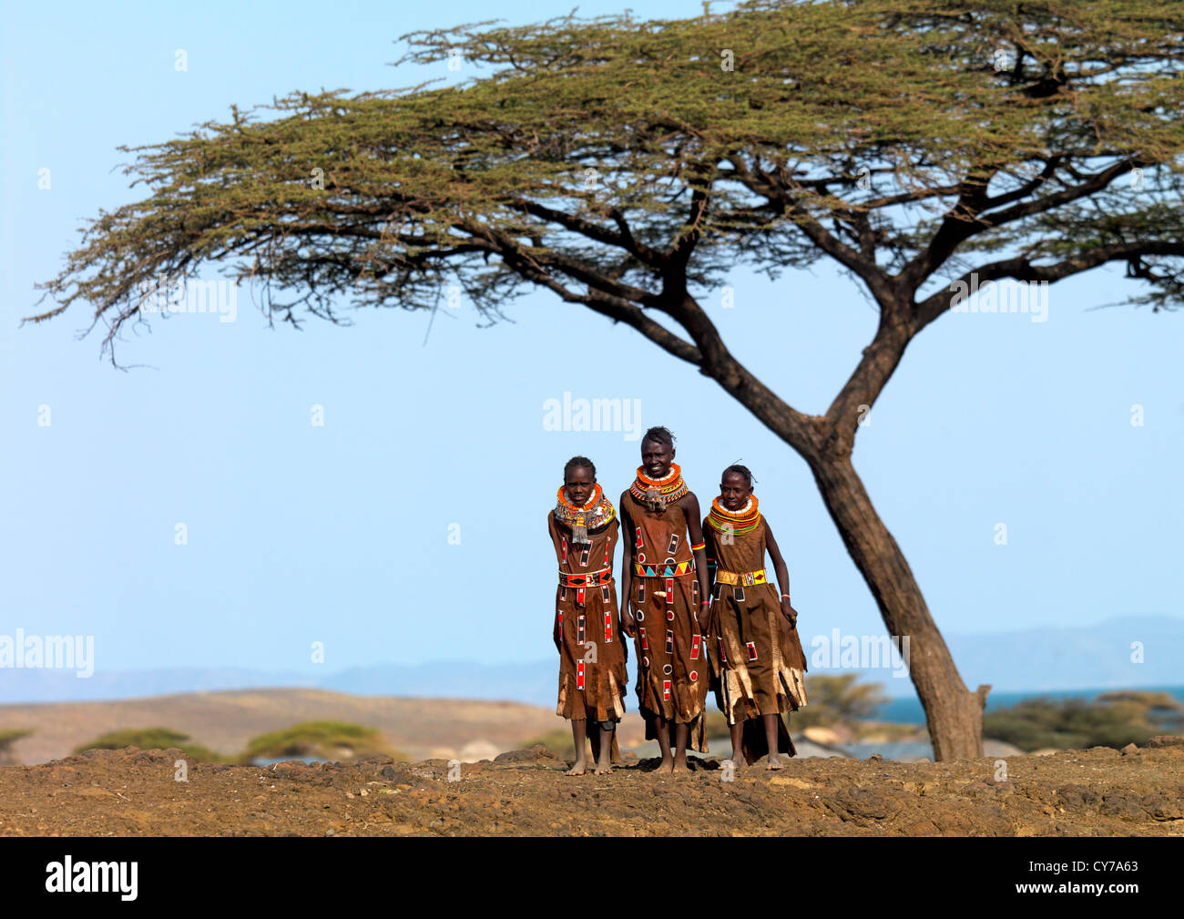 Turkana Tribe, Kenya Stock Photo - Alamy