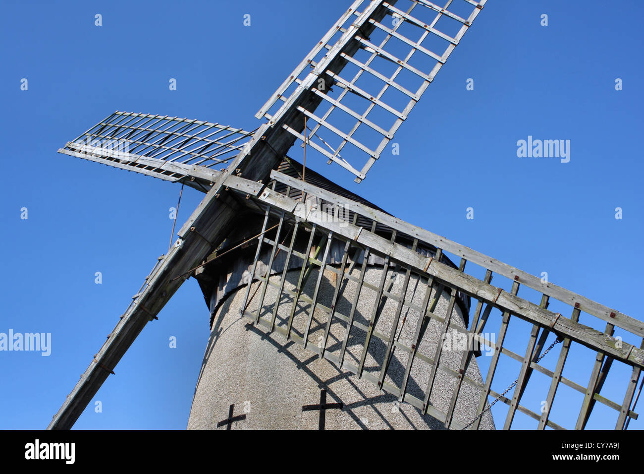 Bidston Windmill on the Wirral peninsula Stock Photo - Alamy