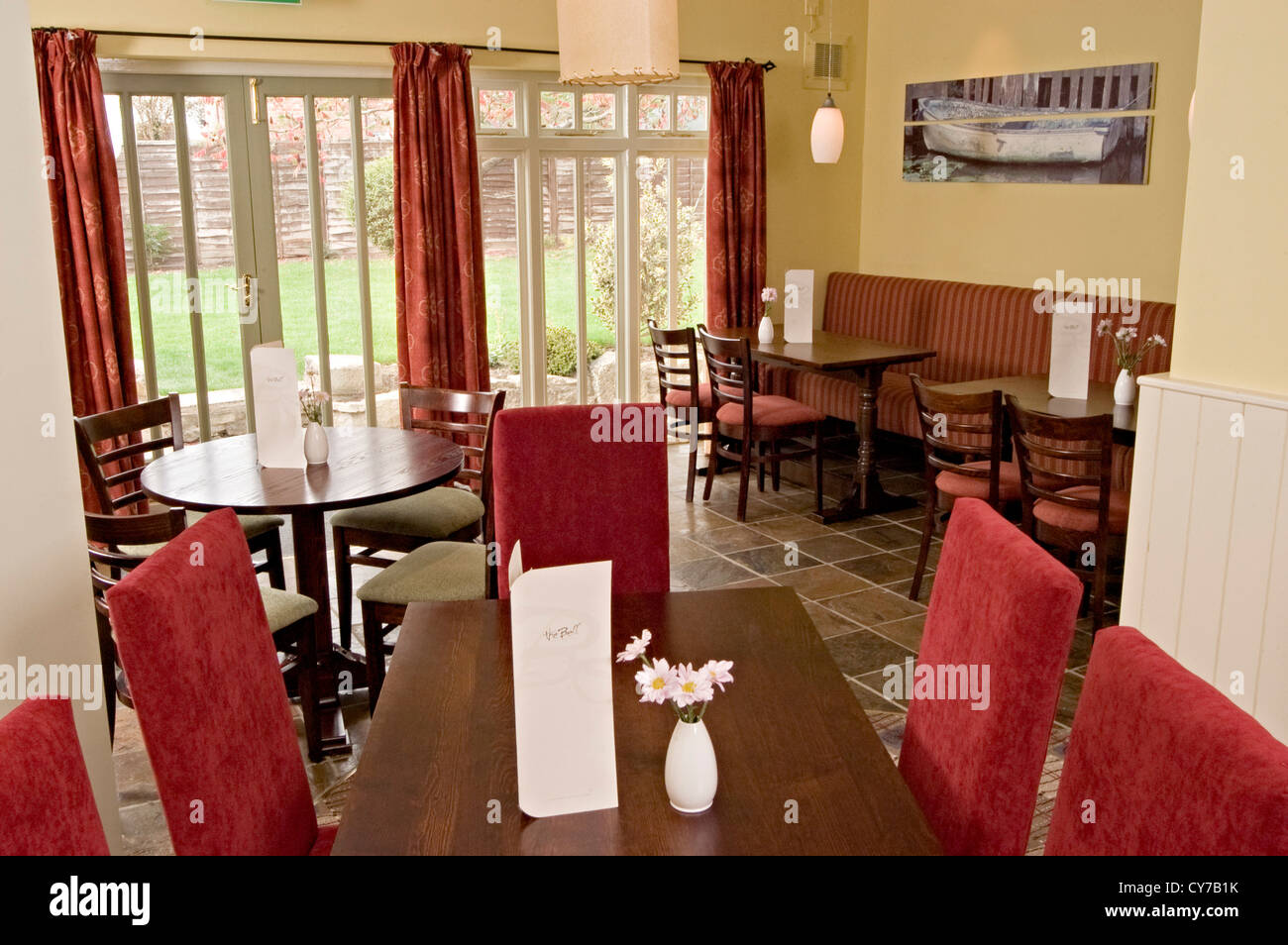 the bell eckington pub interior Stock Photo - Alamy