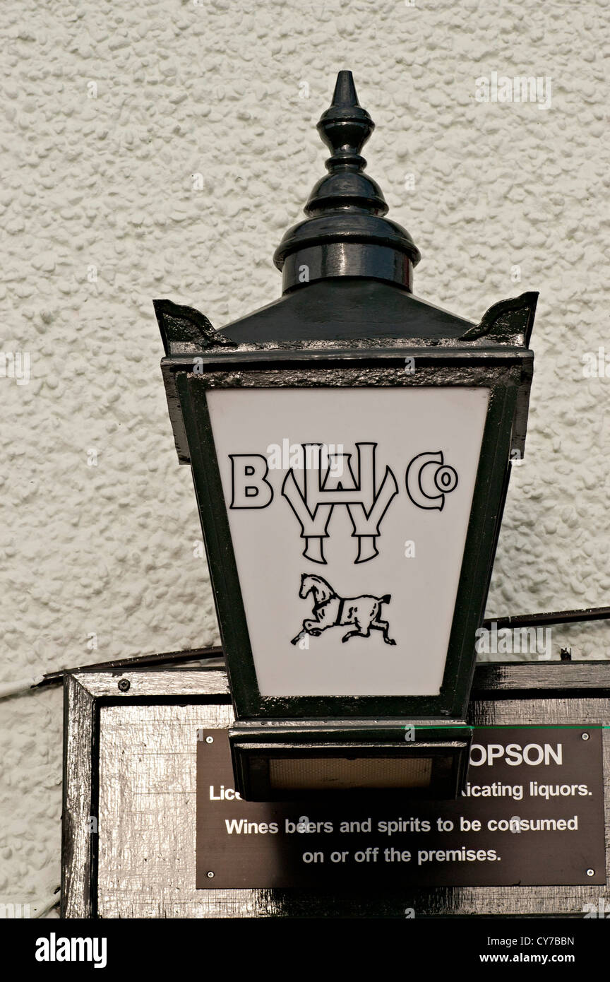 the swan inn Pub sign Stock Photo - Alamy
