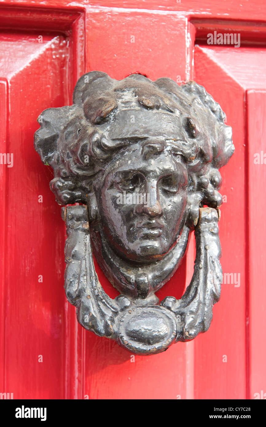 Human face knocker hi-res stock photography and images - Alamy