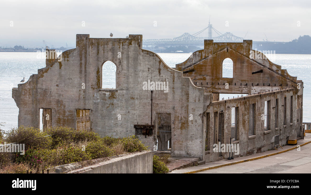 A view of Alcatraz Federal Prison Post Exchange Officers' Club Stock ...