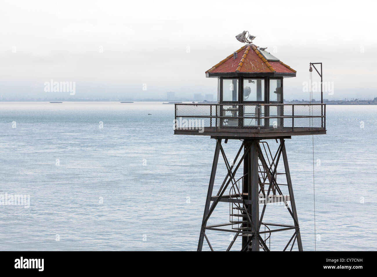 Prison guard tower hi-res stock photography and images - Alamy