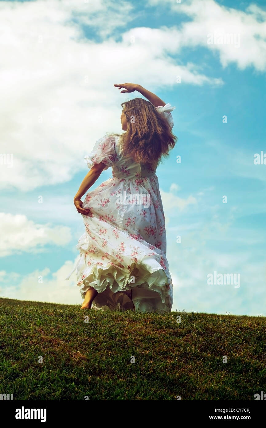 Dancing on grass hi-res stock photography and images - Alamy