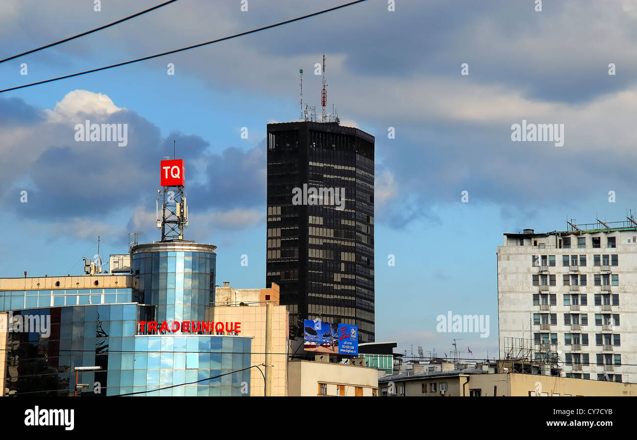 Belgrade, serbia : the new districts of the city Stock Photo - Alamy