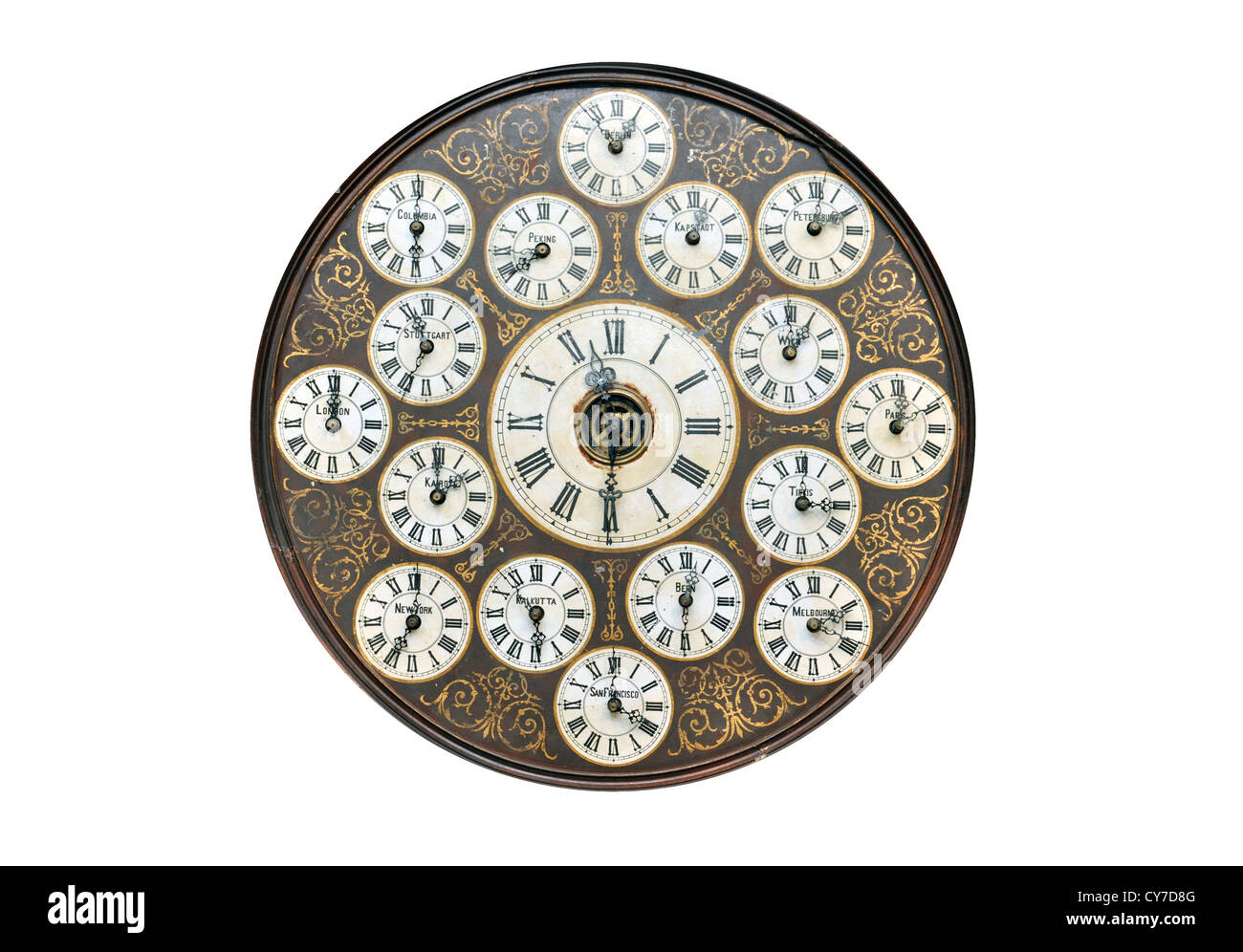 Europe time Cut Out Stock Images & Pictures - Alamy