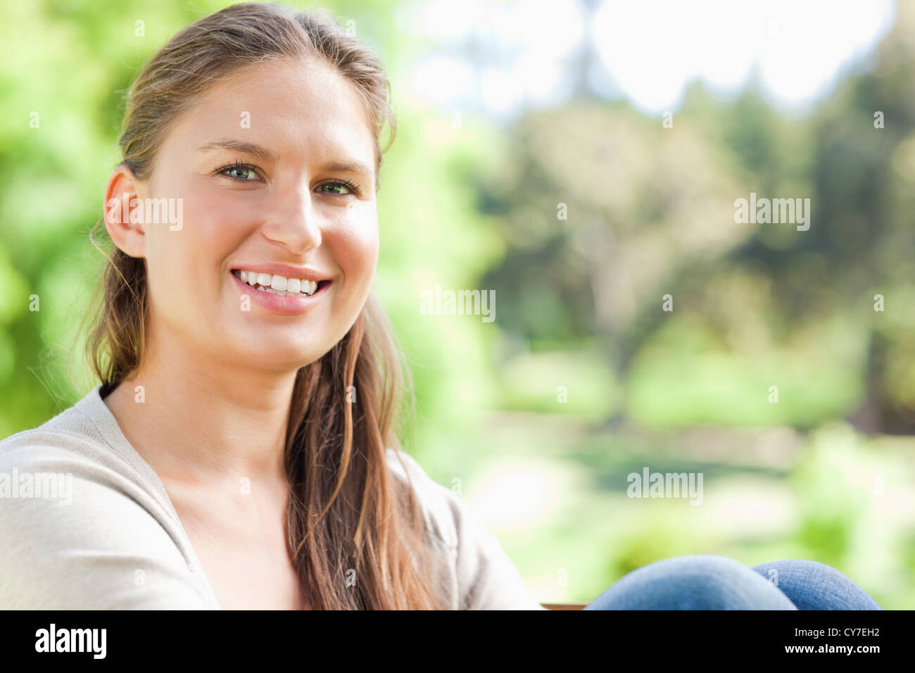 Beautiful woman spending day hi-res stock photography and images - Alamy