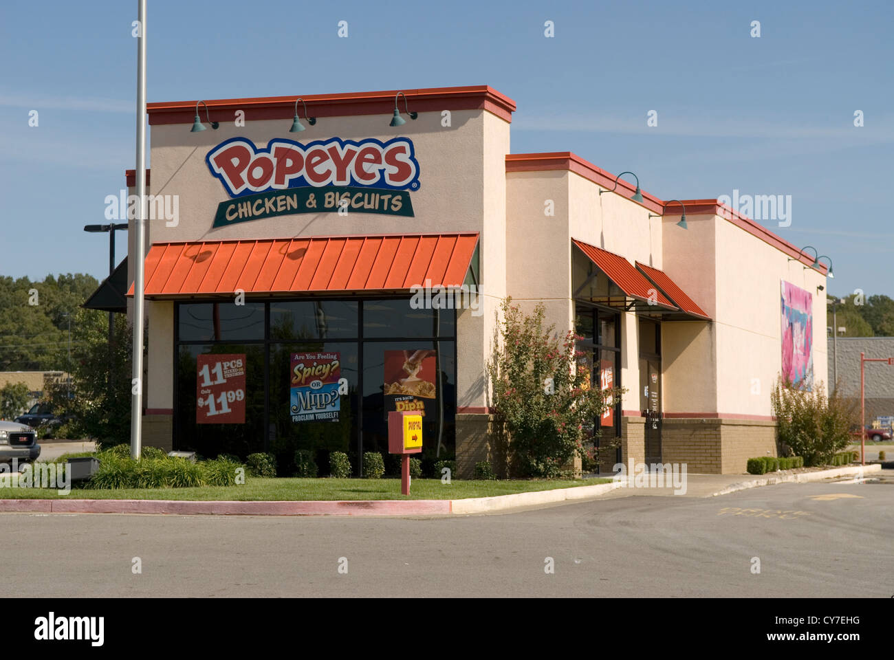 Popeyes Restaurant USA Stock Photo - Alamy