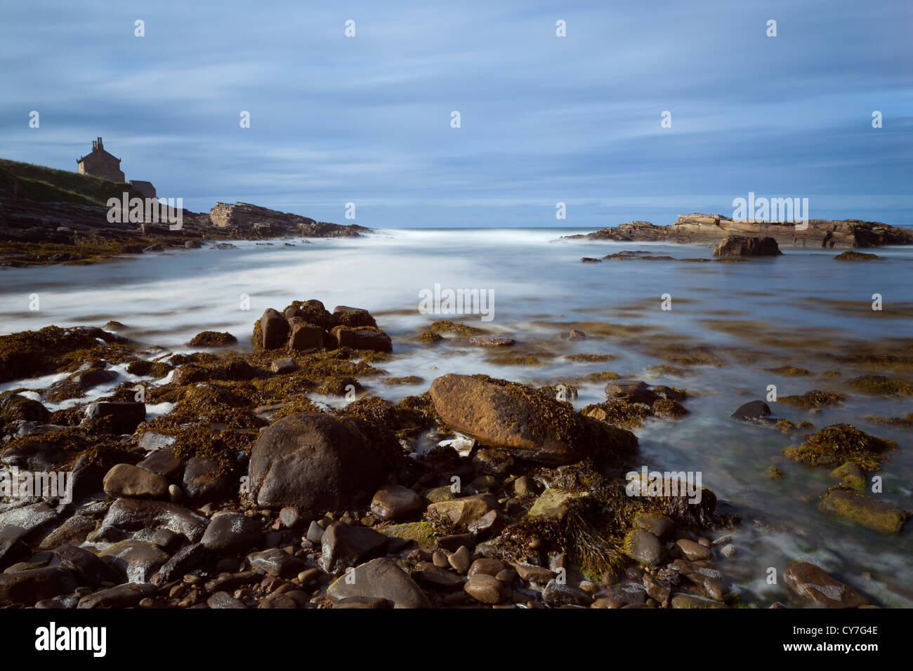 The Bathing House, Howick, Northumberland, UK Stock Photo - Alamy
