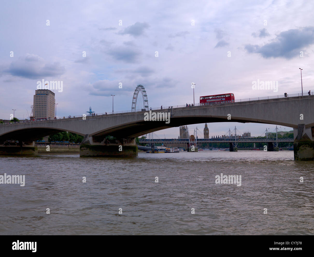 Big ben from embankment hi-res stock photography and images - Alamy