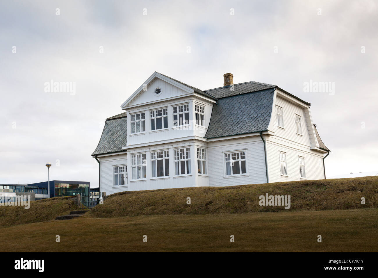The Hofdi house where Ronald Reagan and Mikhail Gorbachev met in 1986 ...