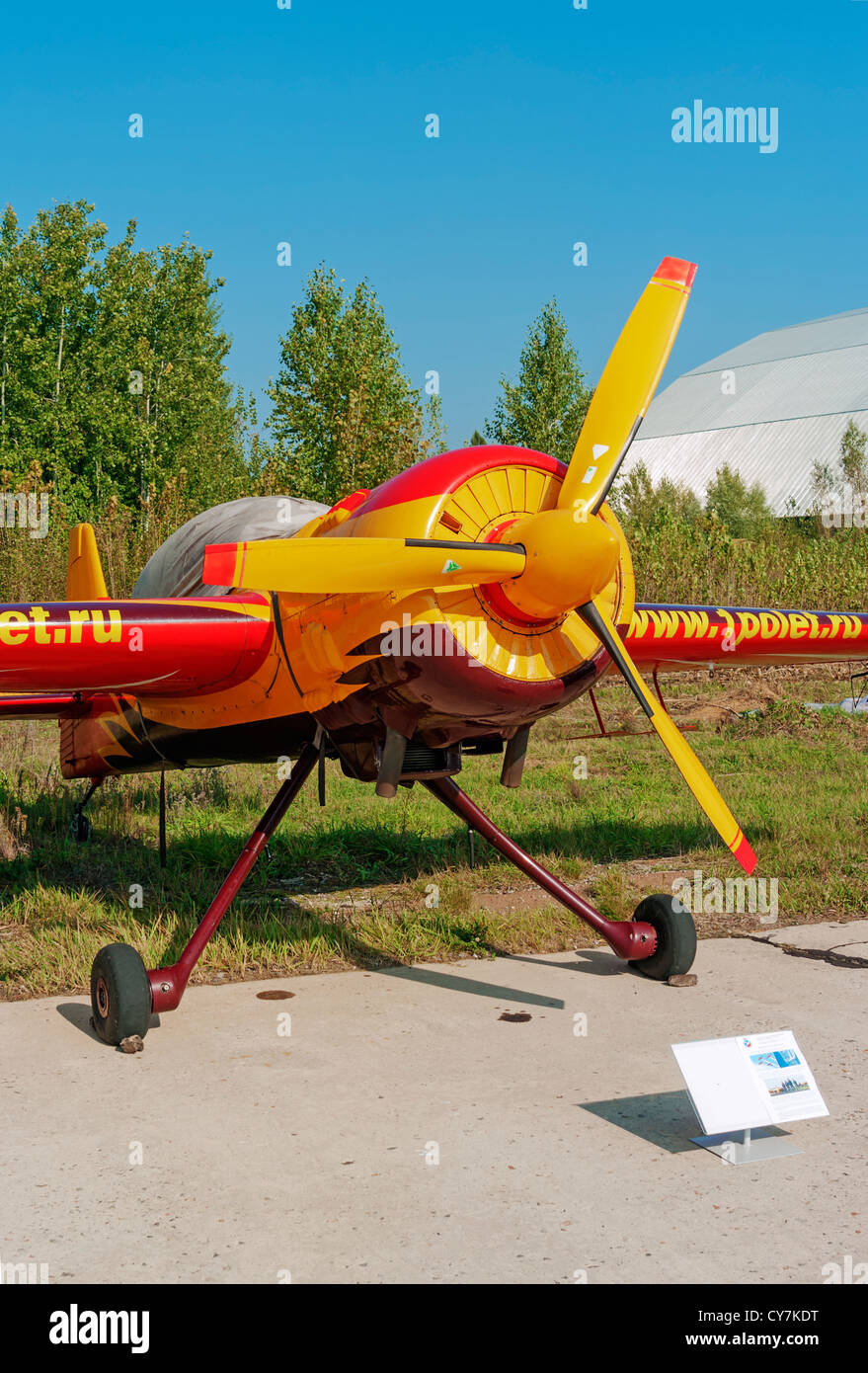 Yak - 54 - aerobatic plane Stock Photo - Alamy