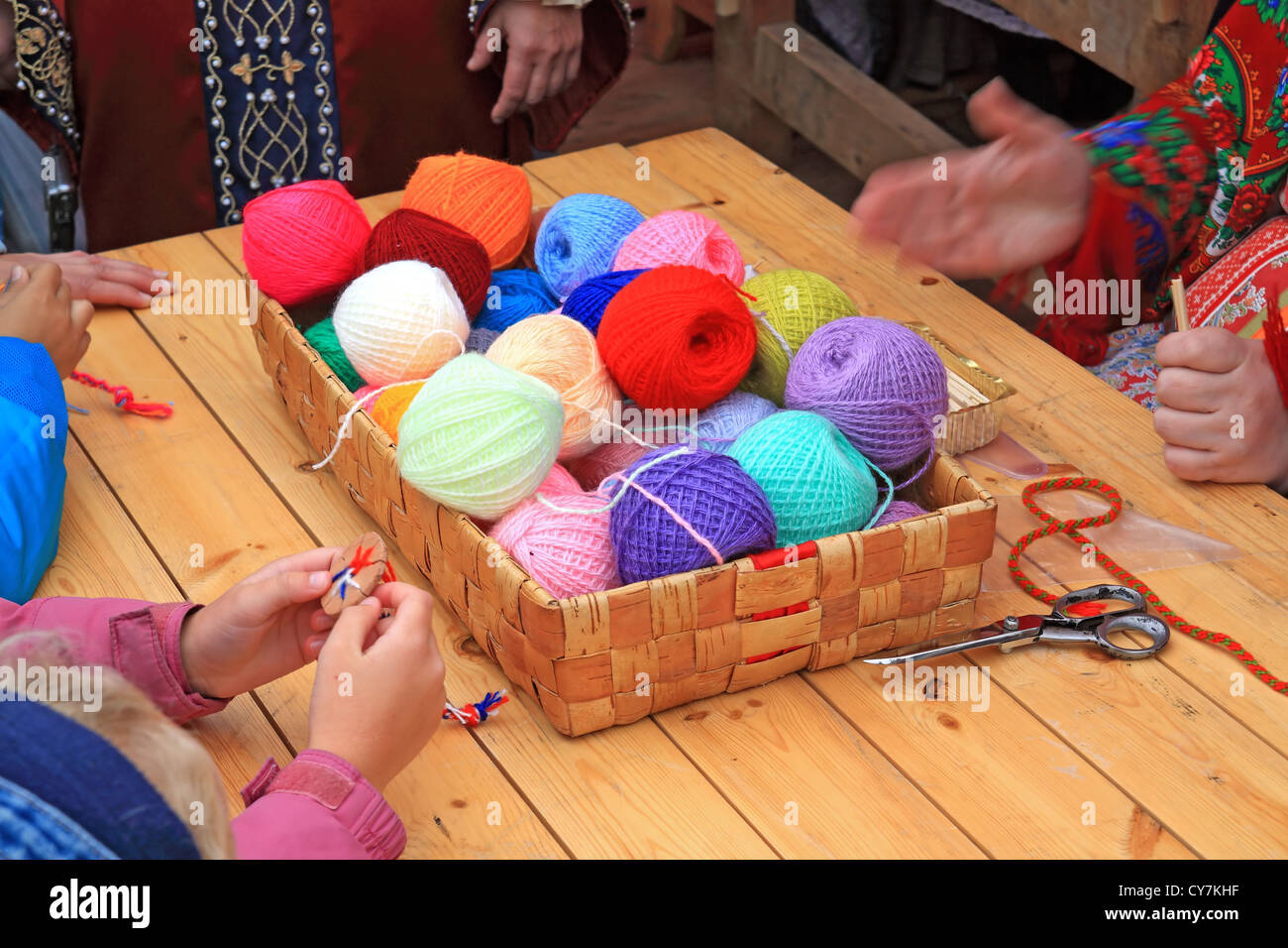 Ball of wools hi-res stock photography and images - Alamy