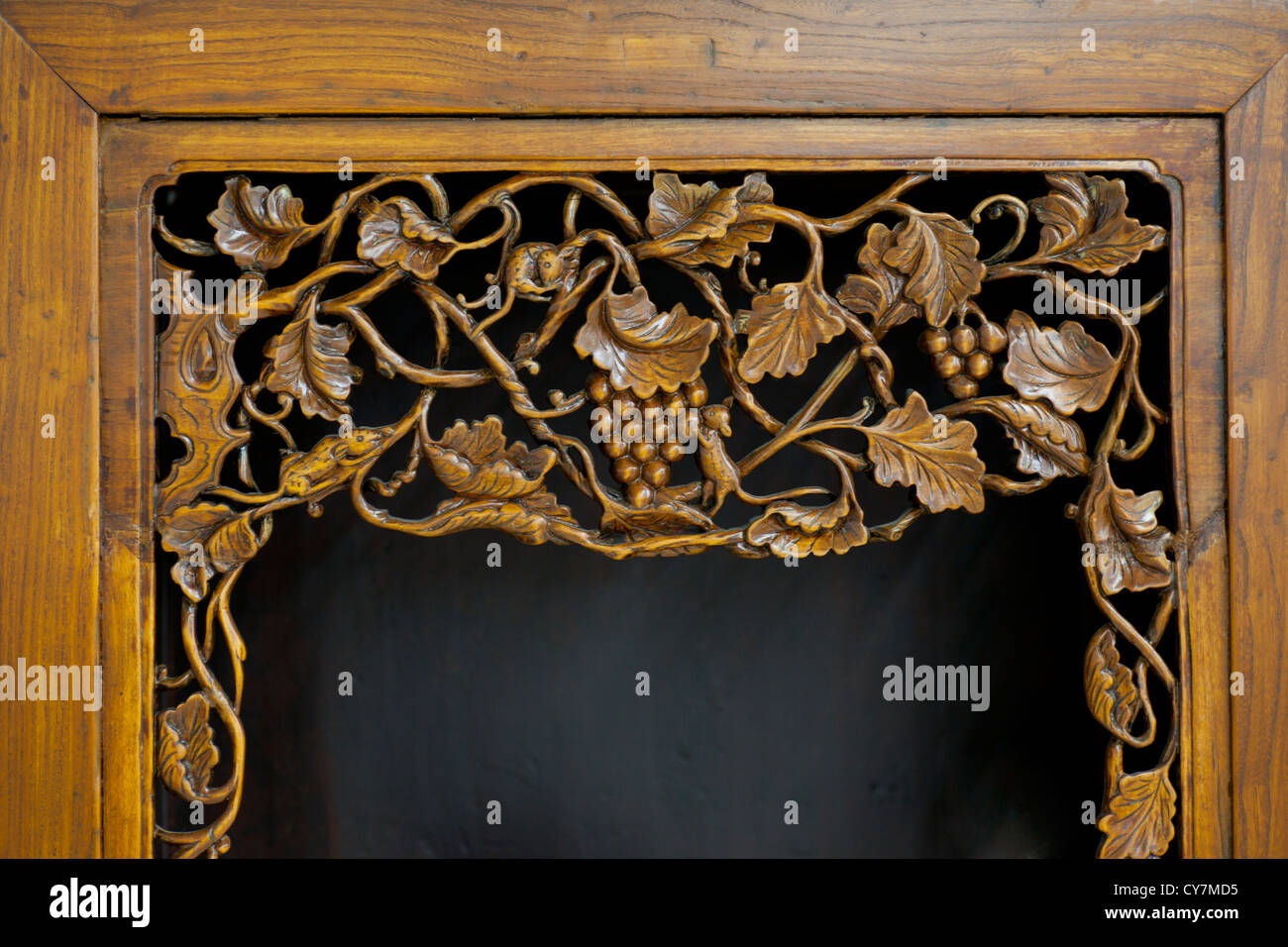 Chinese vintage furniture frame,Shanghai Stock Photo - Alamy