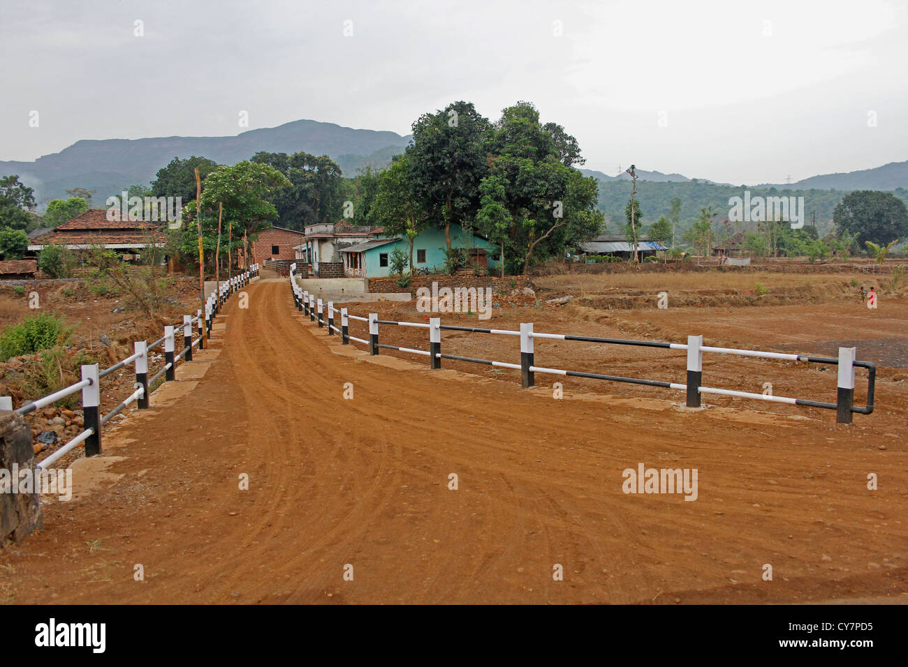 Village Road, India Stock Photo - Alamy