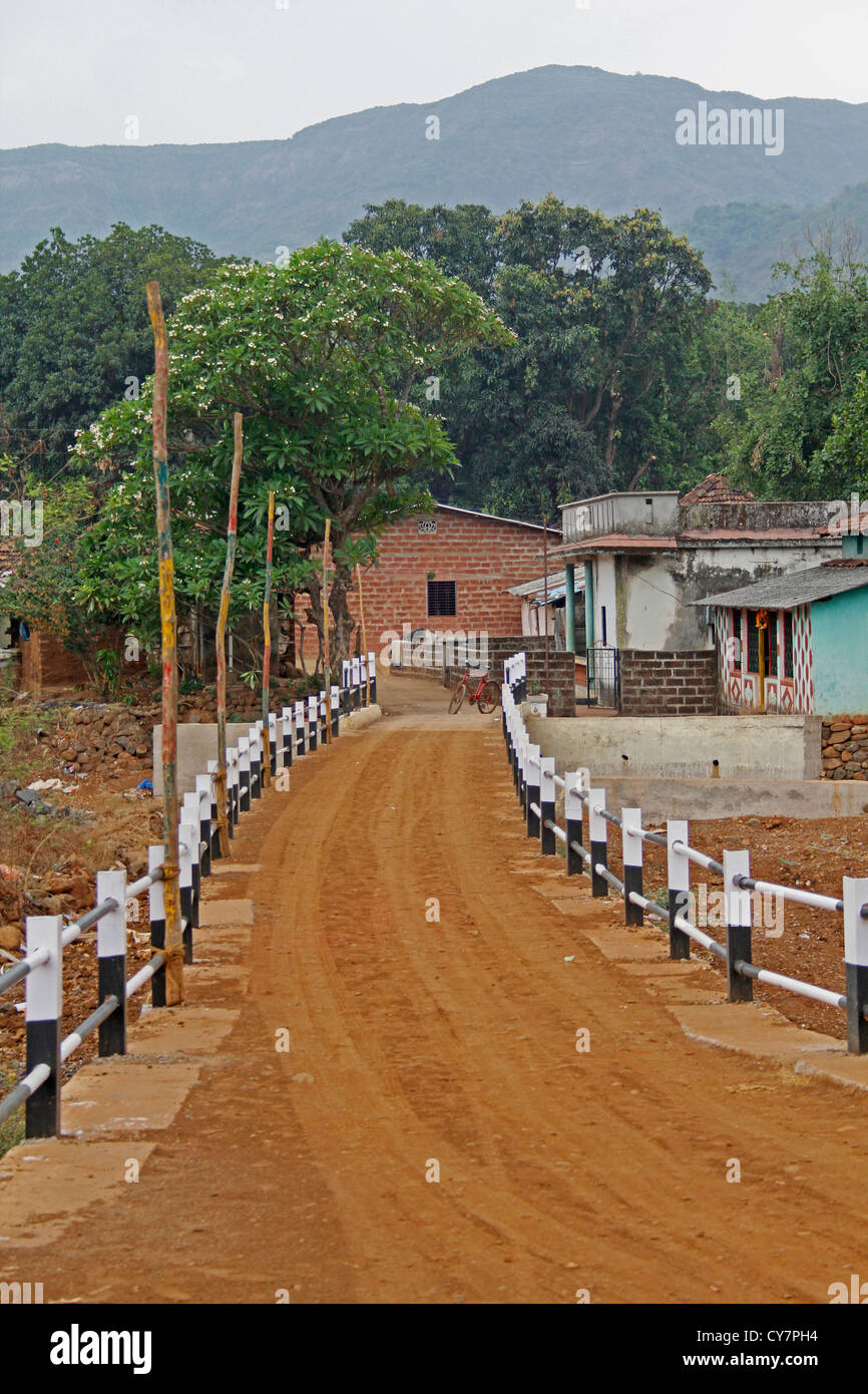Village Road, India Stock Photo - Alamy