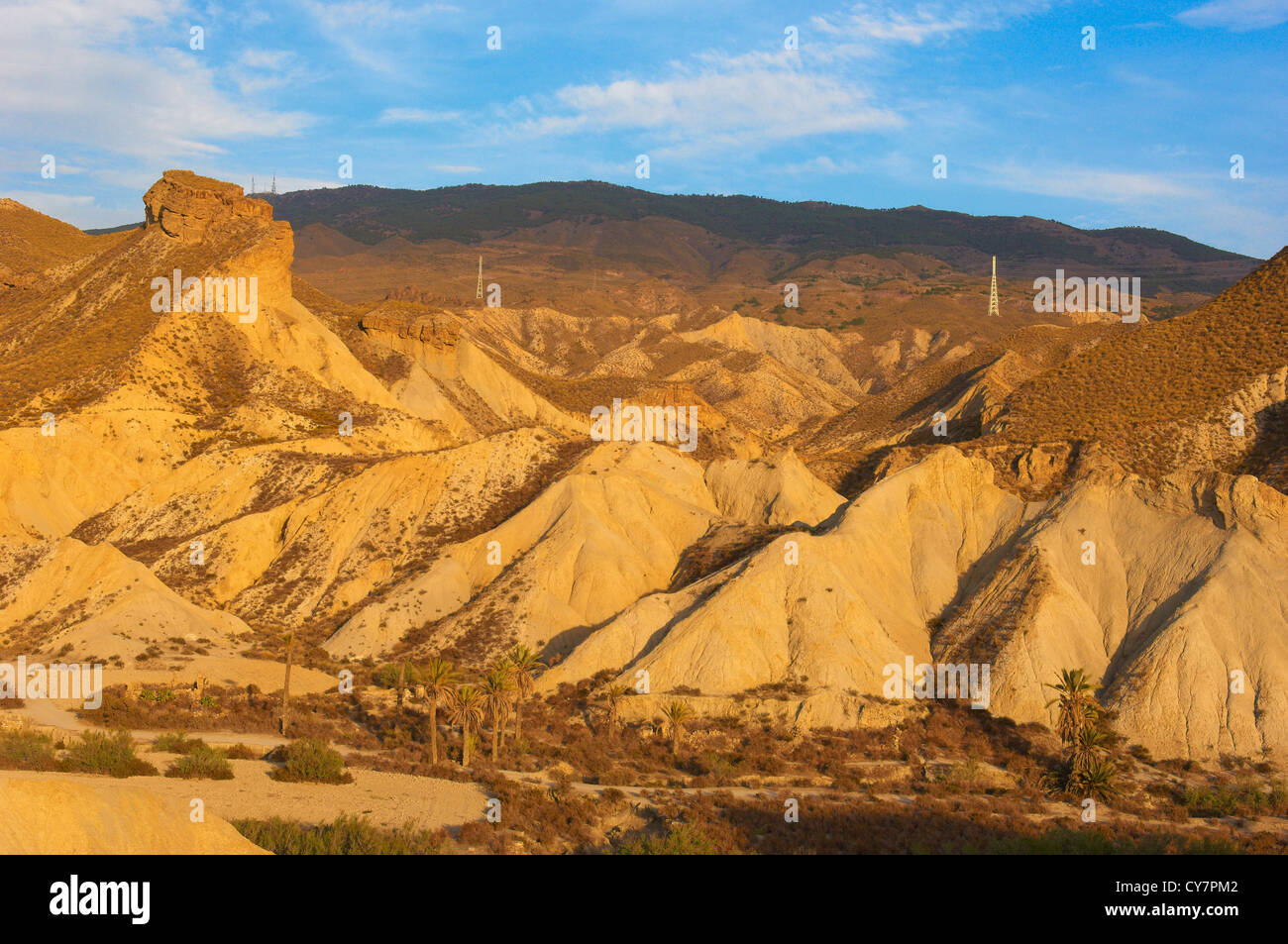 Tabernas, Tabernas Desert, Tabernas Desert Natural Park, Almeria ...