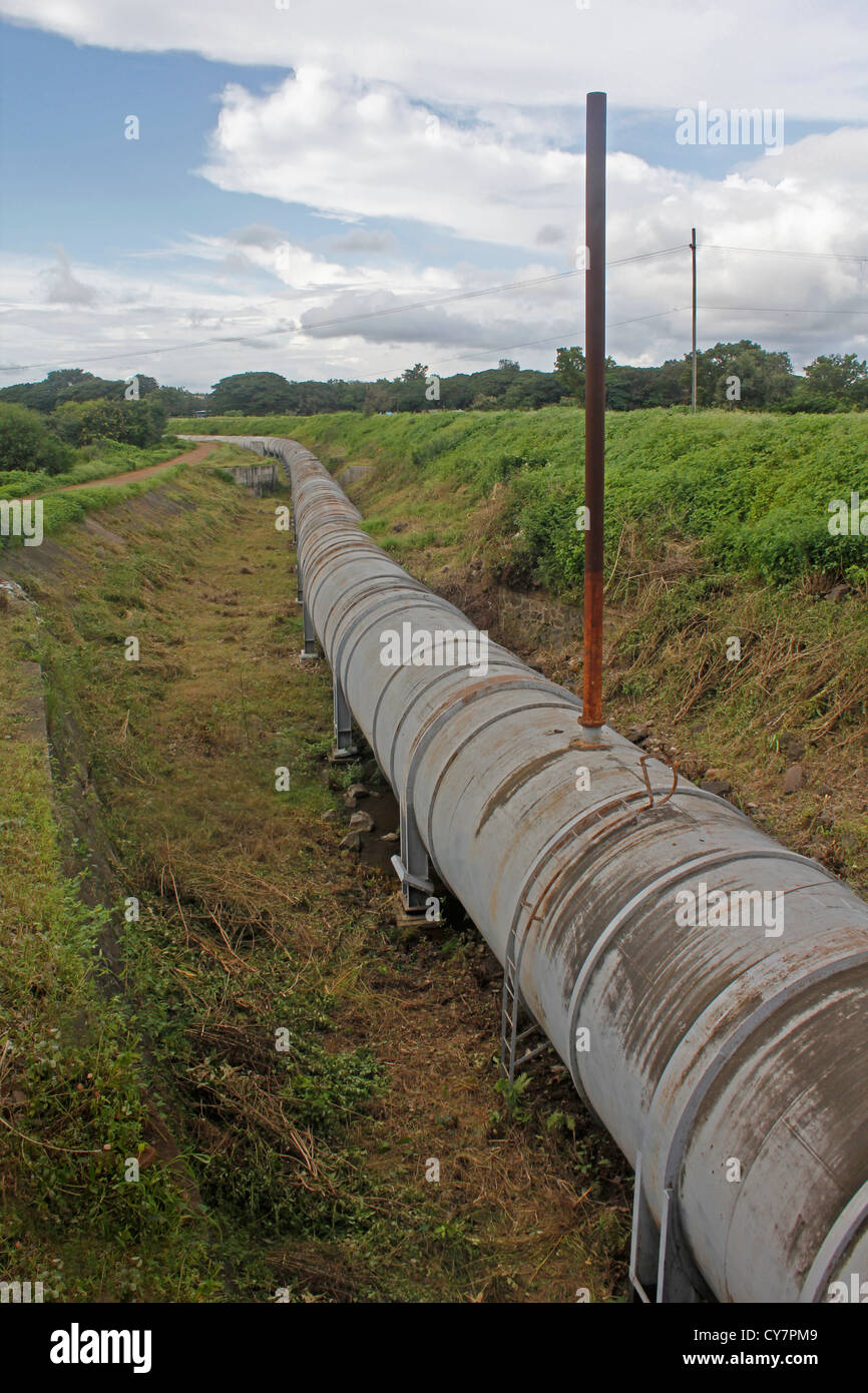 Huge drinking Water Pipeline, India Stock Photo - Alamy