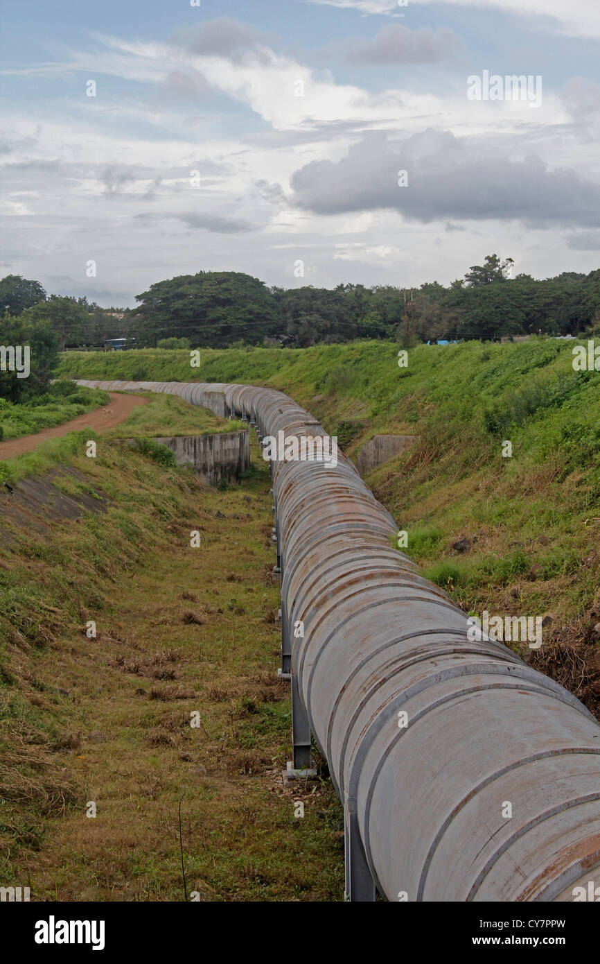 Huge drinking Water Pipeline, India Stock Photo - Alamy