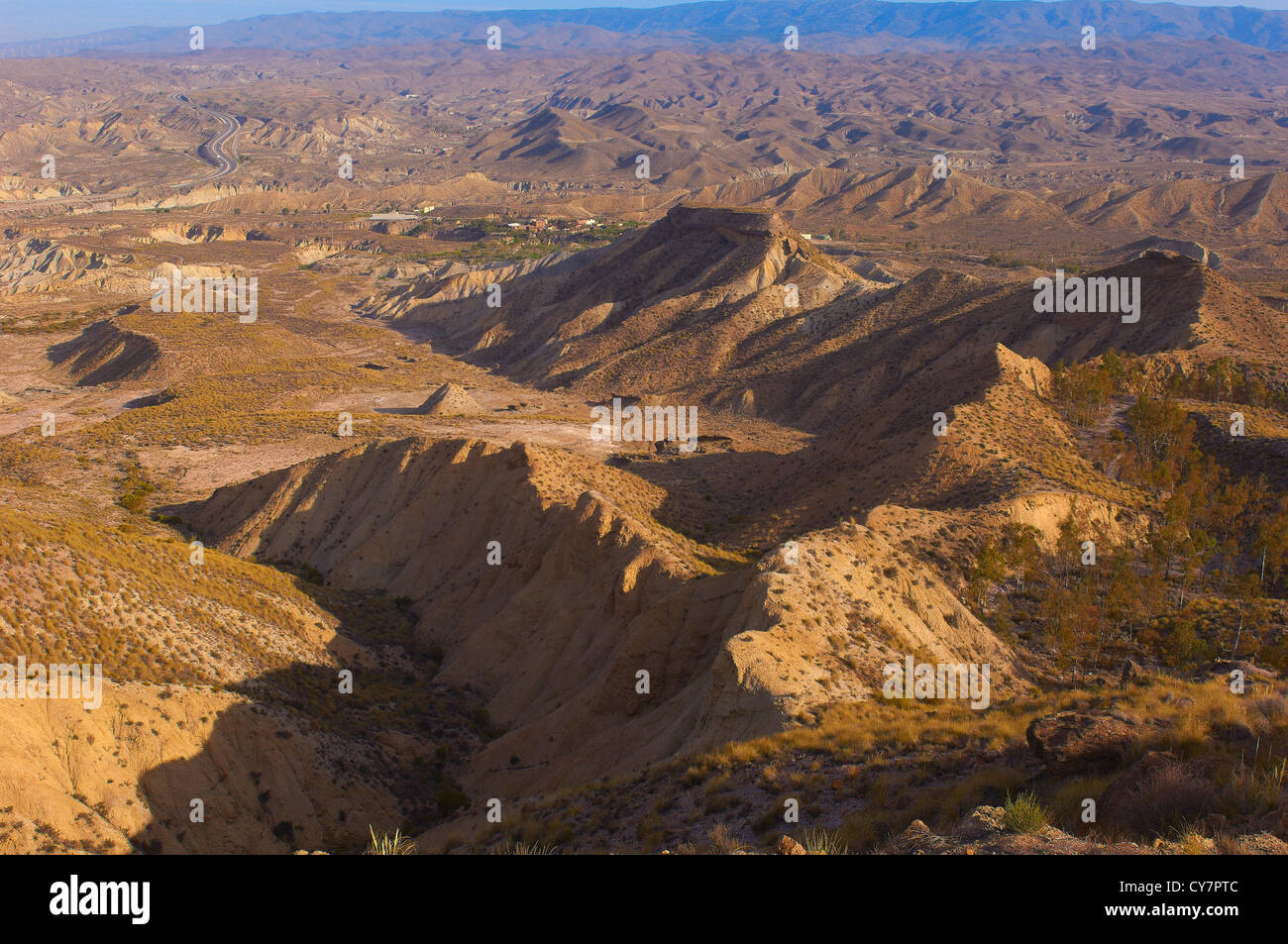 Tabernas, Tabernas Desert, Tabernas Desert Natural Park, Almeria ...
