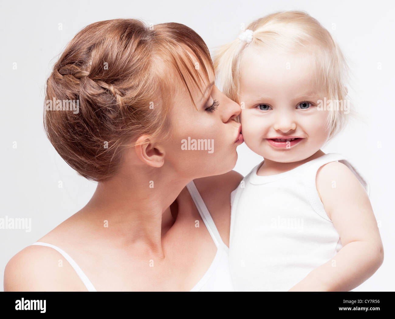happy mother and baby Stock Photo - Alamy