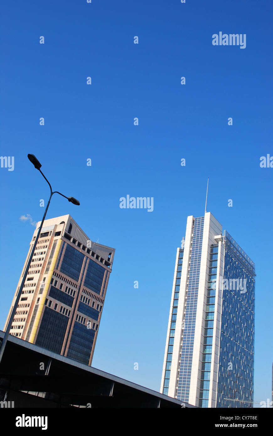 Garibaldi railway station skyscrapers hi-res stock photography and ...