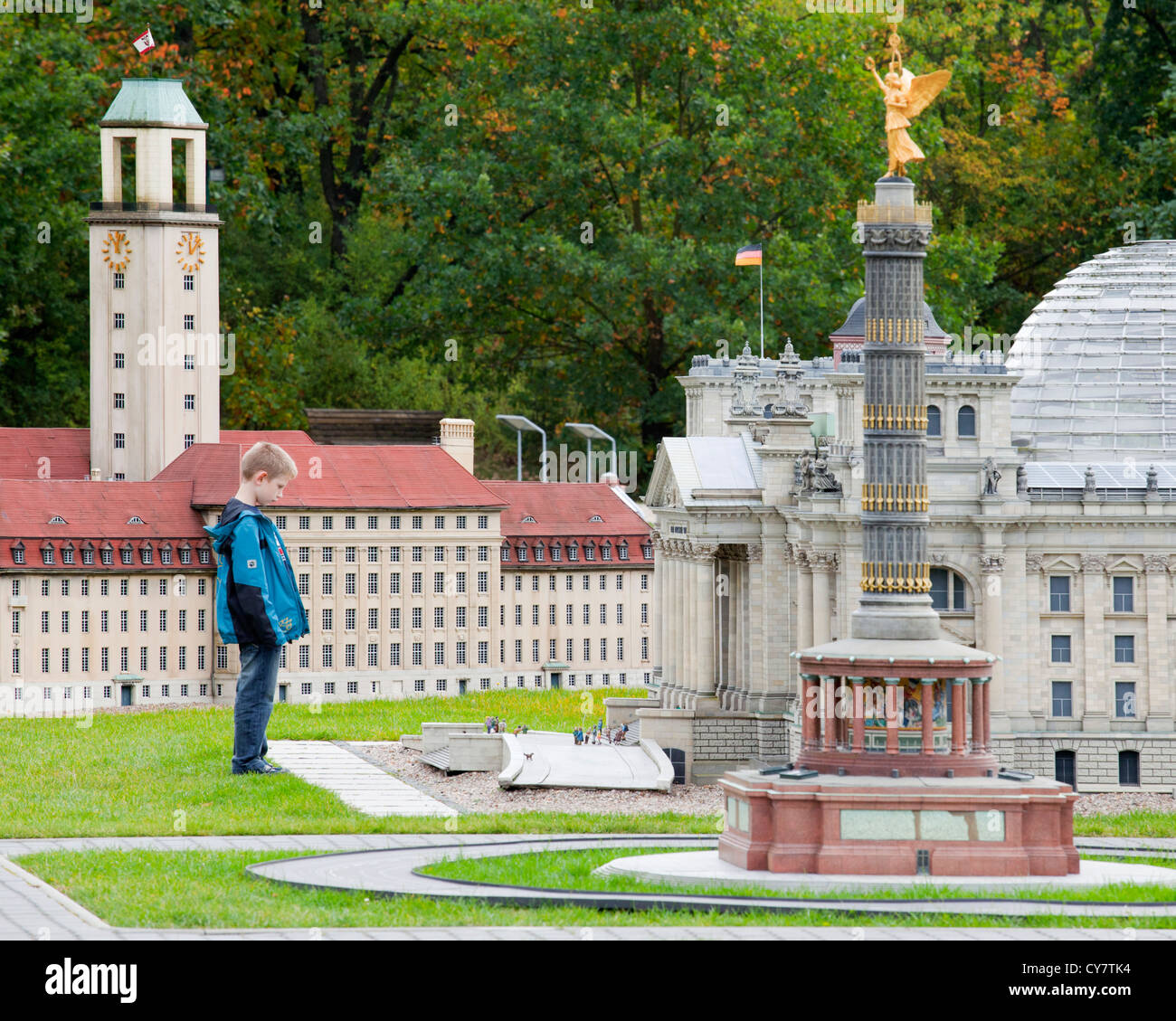 Model park model park berlin brandenburg hi-res stock photography and ...