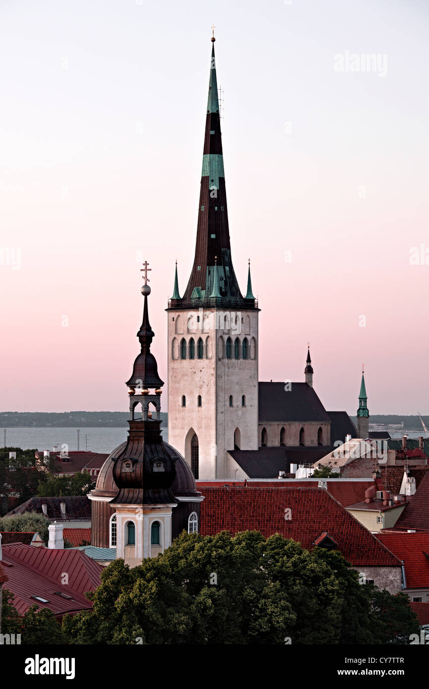 St Olaf's Church, Tallinn, Estonia Stock Photo - Alamy