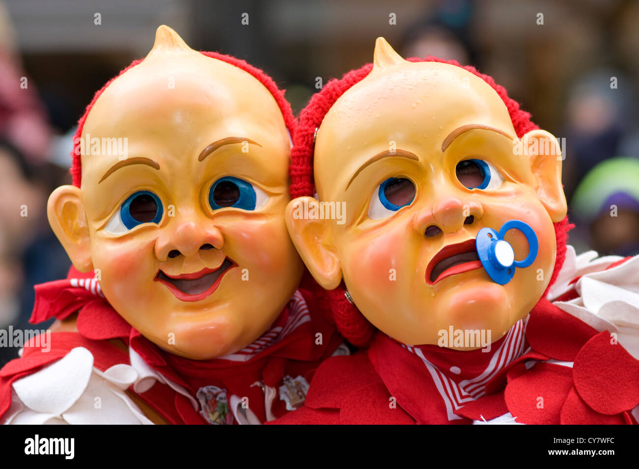 Mask in the carnival in southwest Germany Stock Photo - Alamy