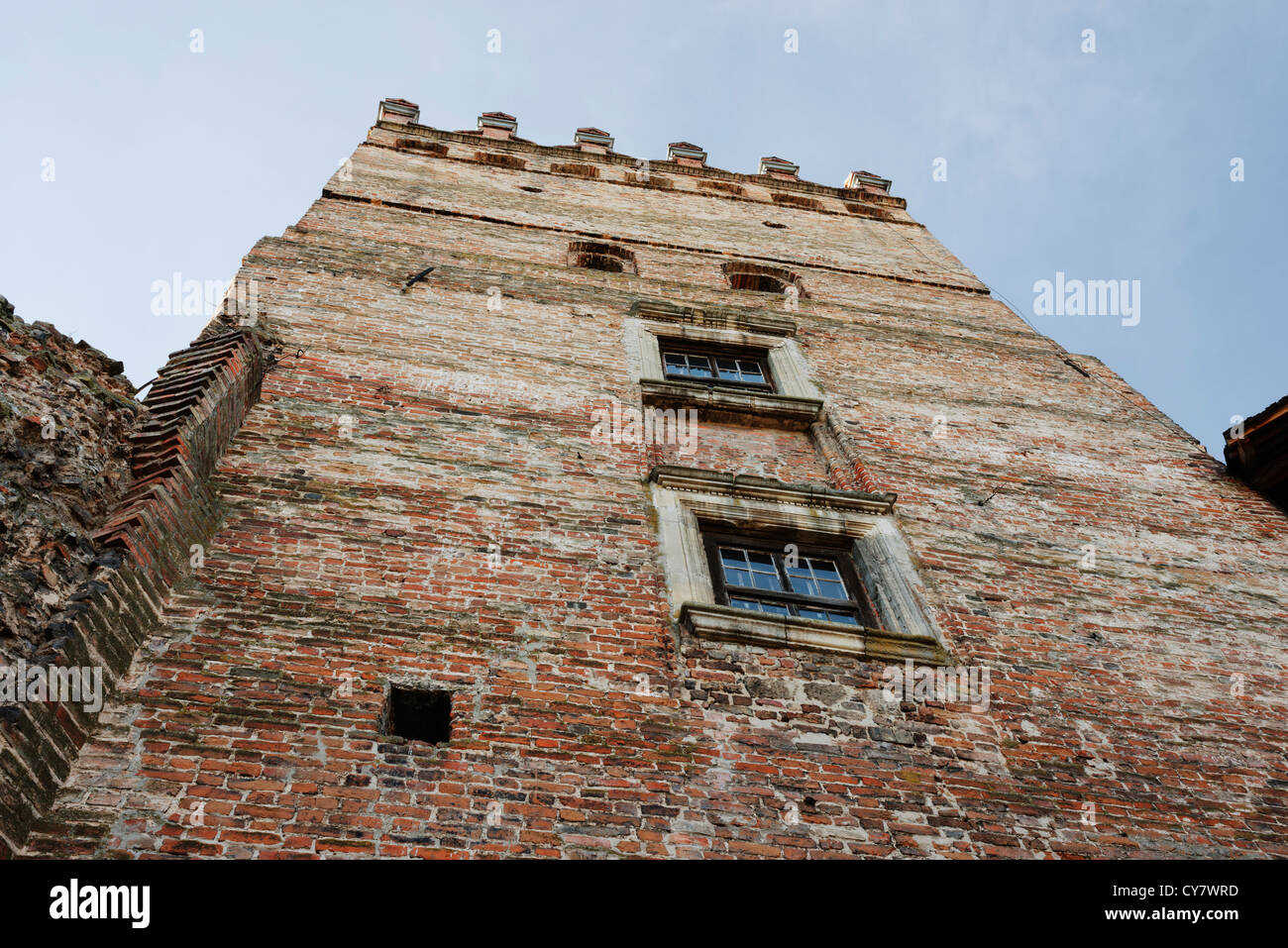 Tower of Lutsk castle (XIV century, Ukraine Stock Photo - Alamy