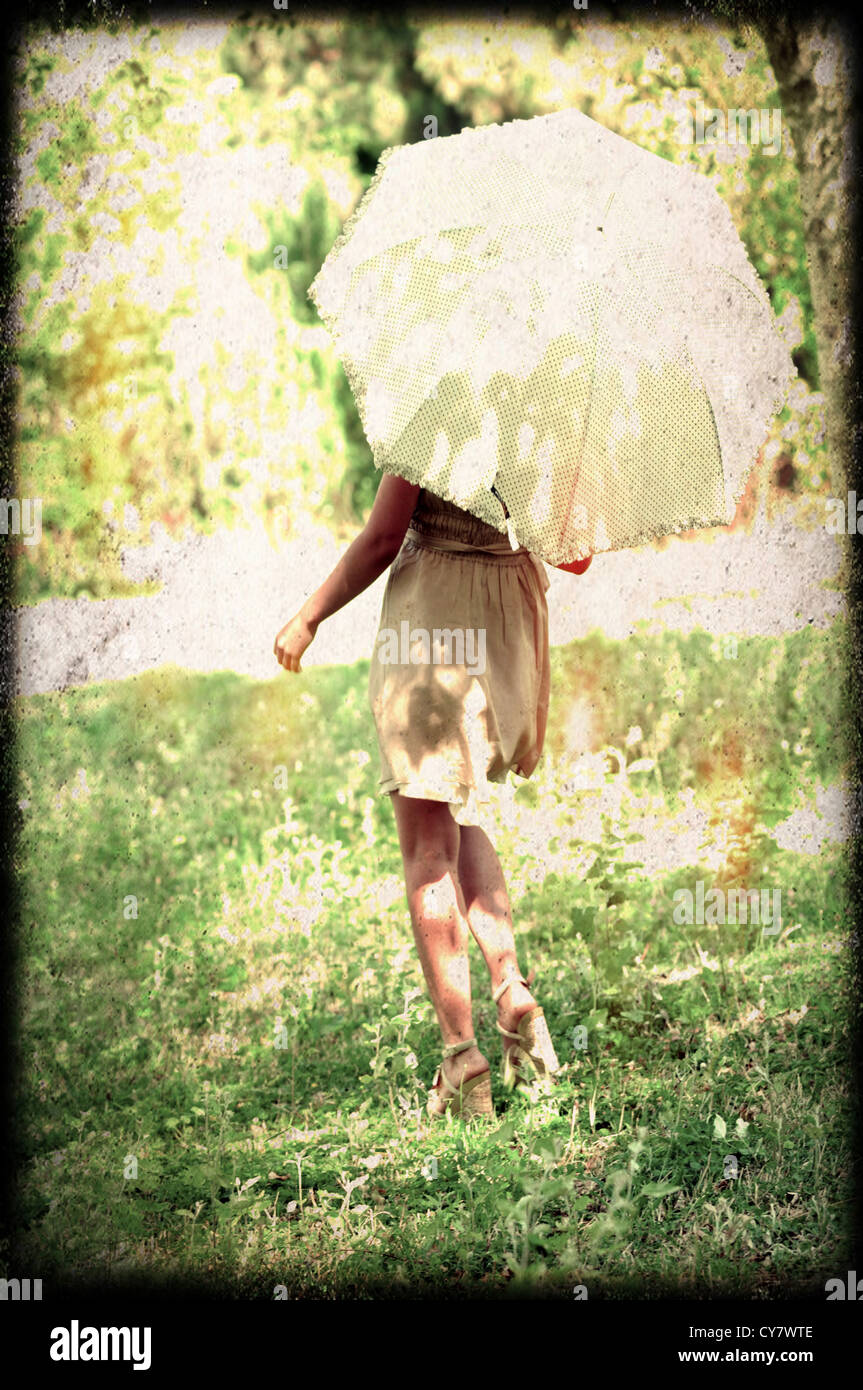 Walk on a Rainy Day Stock Photo - Alamy