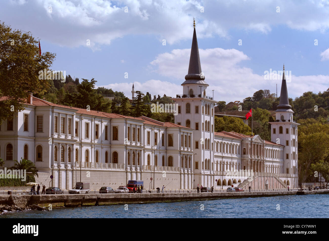 Kuleli Palace Military School, Bosphorus, Asian shore, Istanbul, Turkey ...