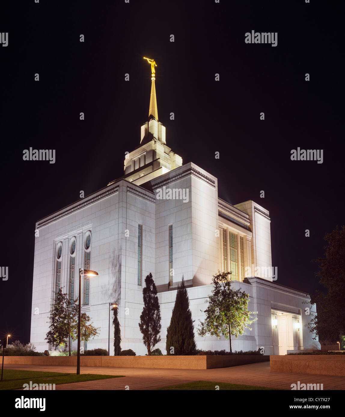 Mormon temple ukraine hi-res stock photography and images - Alamy