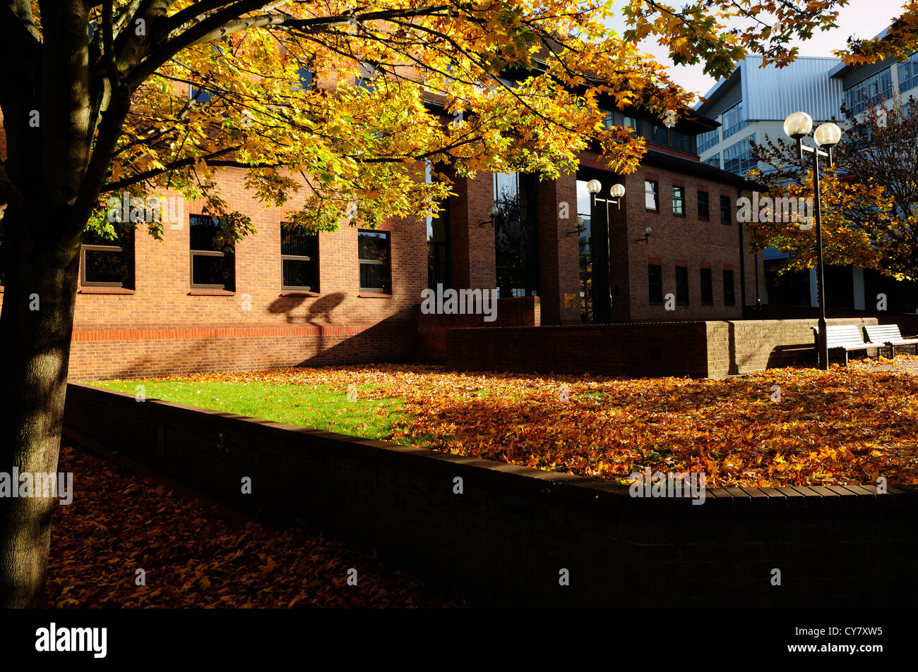 Leaves derby crown court hi-res stock photography and images - Alamy