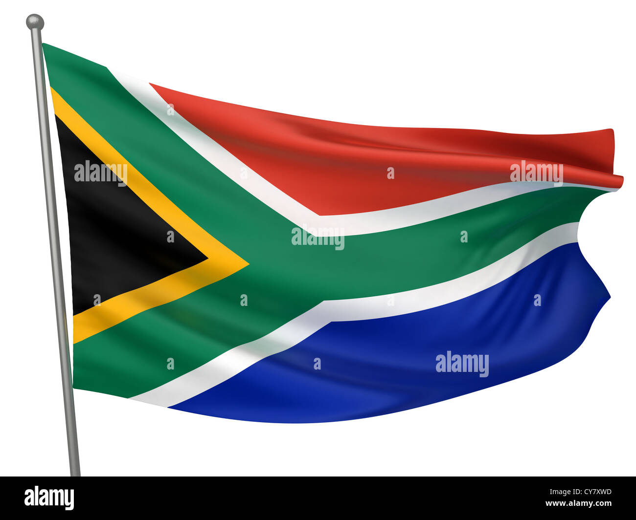South Africa National Flag - All Countries Collection - Isolated Image ...