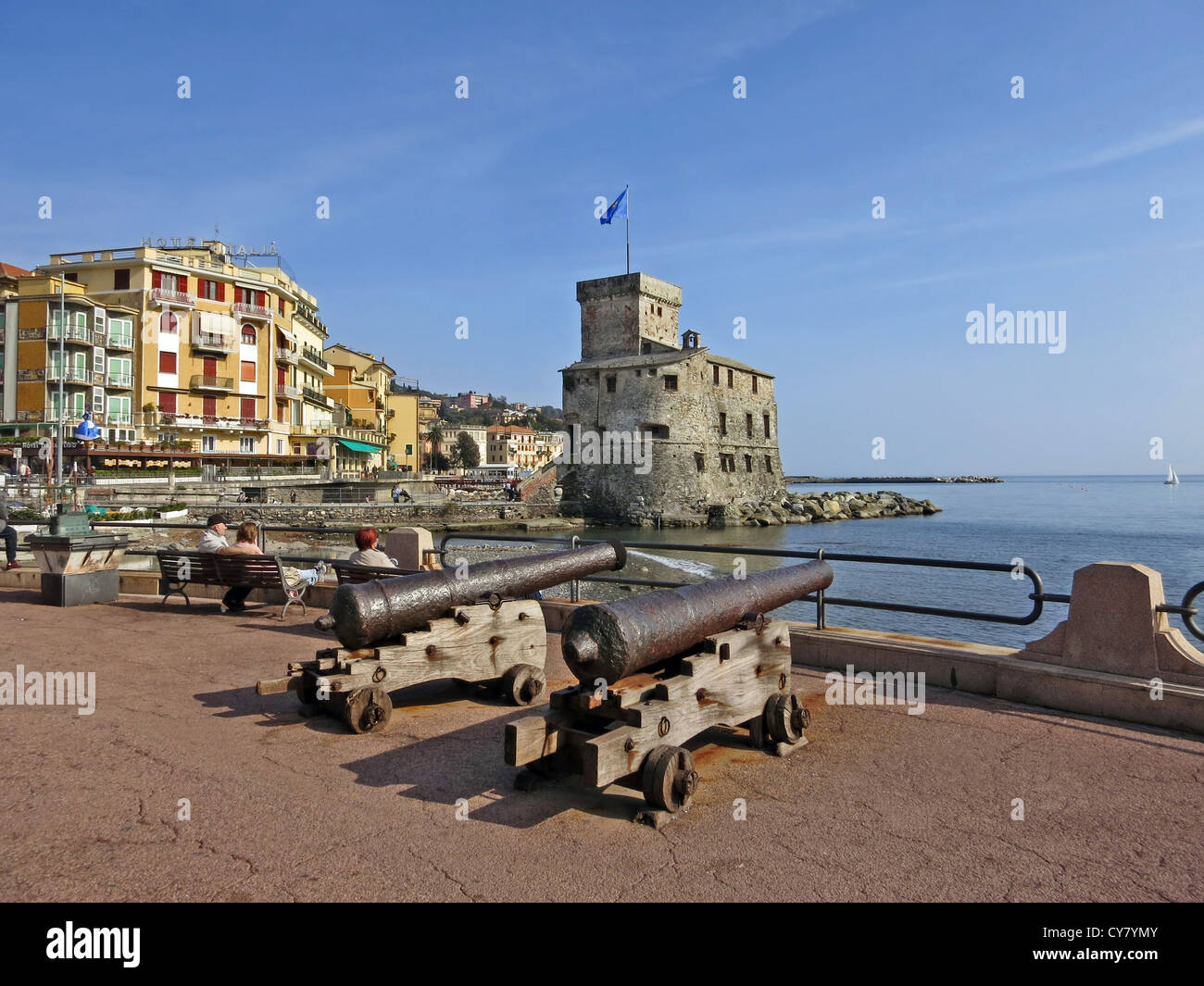 Castle of rapallo hi-res stock photography and images - Alamy