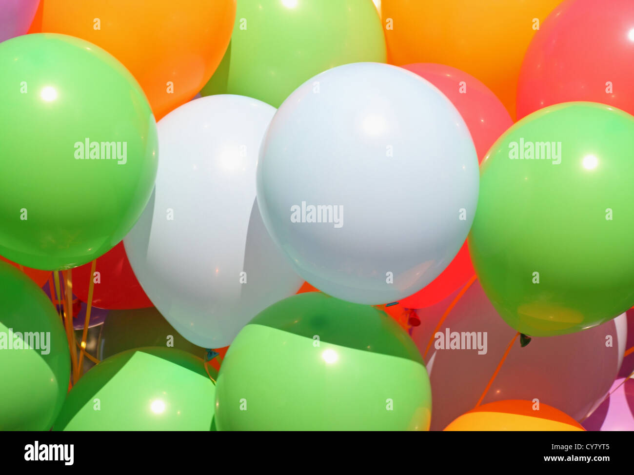 bunch of balloons on some holiday Stock Photo - Alamy