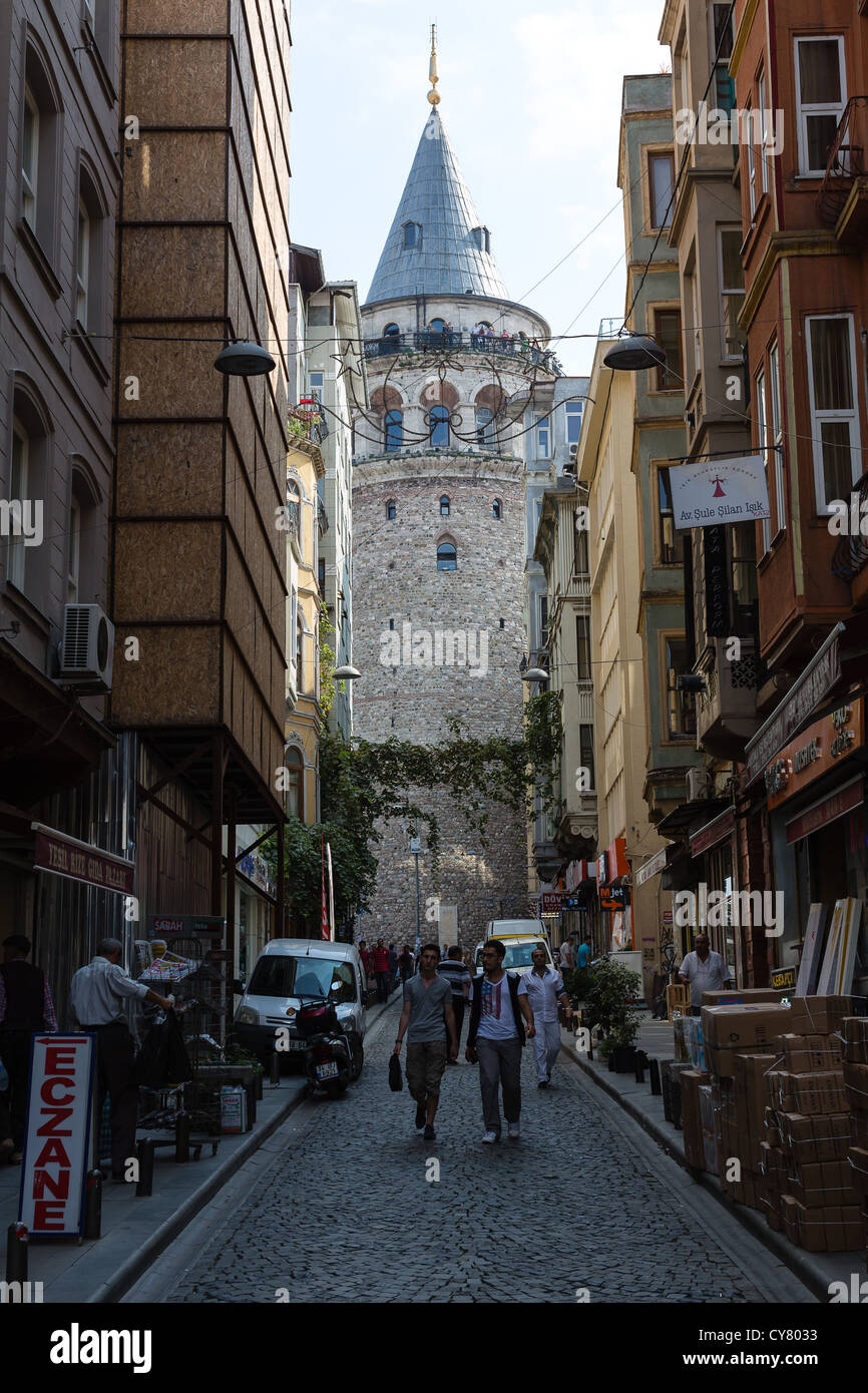 Galata Tower in Istanbul, Turkey Stock Photo - Alamy