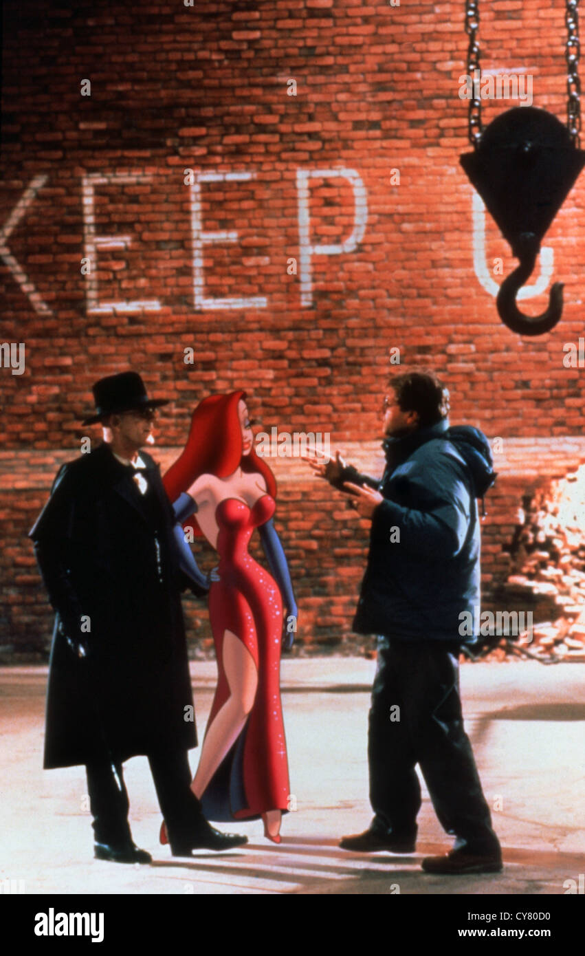 ROBERT ZEMECKIS (DIR) ON SET "WHO FRAMED ROGER RABBIT (2008 ...