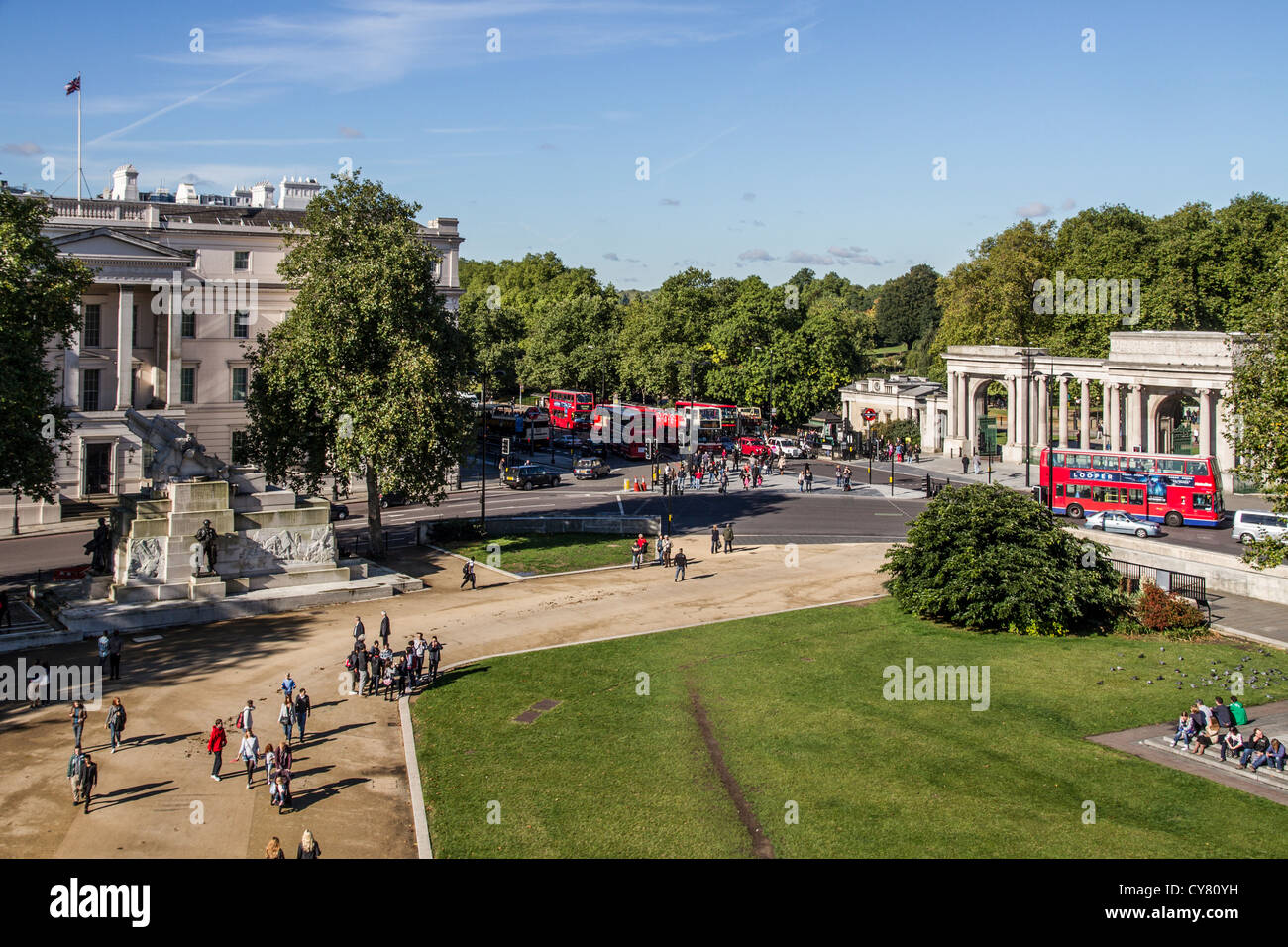 Wellington Arch At Hyde Park Corner High Resolution Stock Photography and Images - Alamy