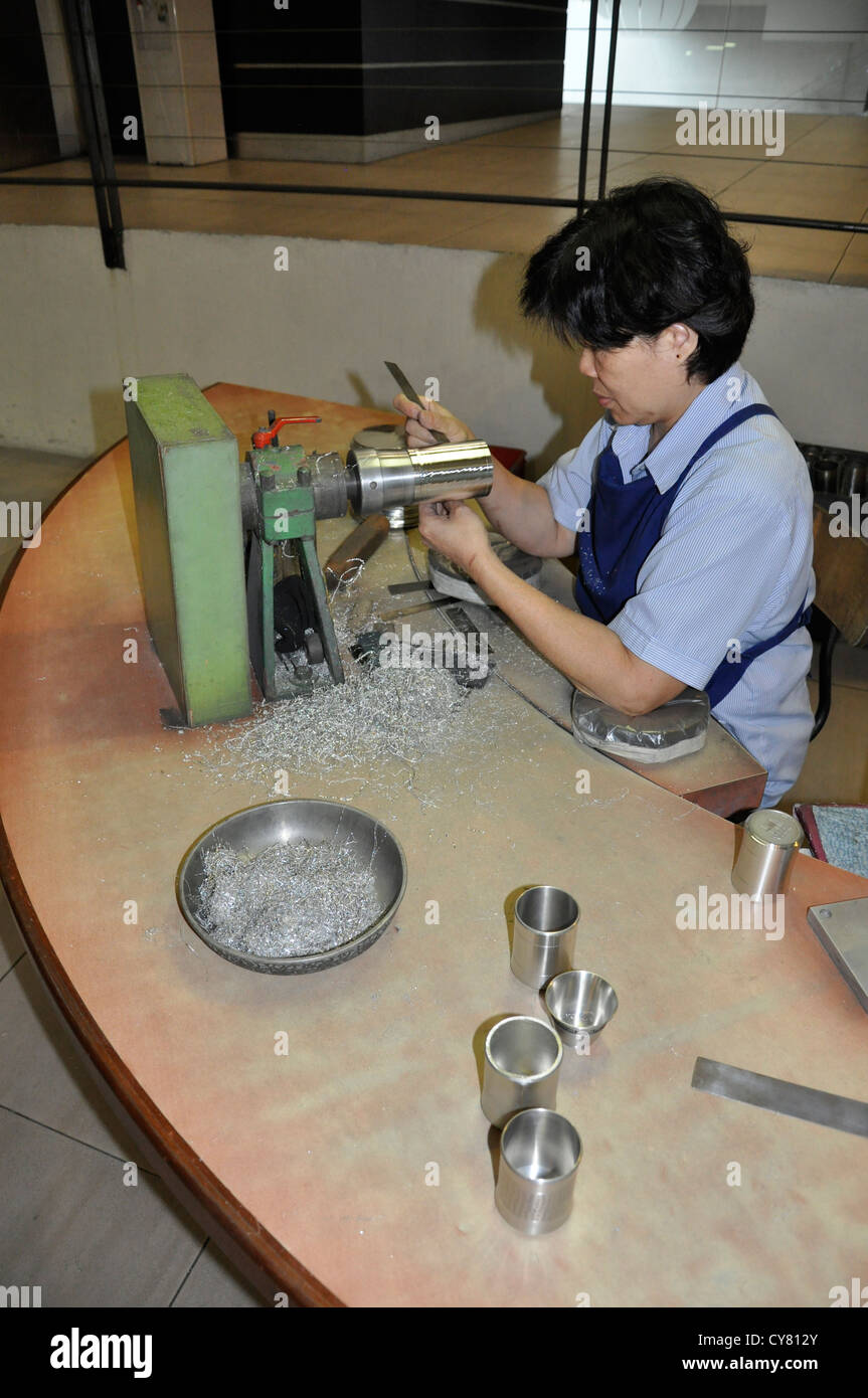 The Royal Selangor pewter workshop, museum, & showroom. Malaysia, State ...