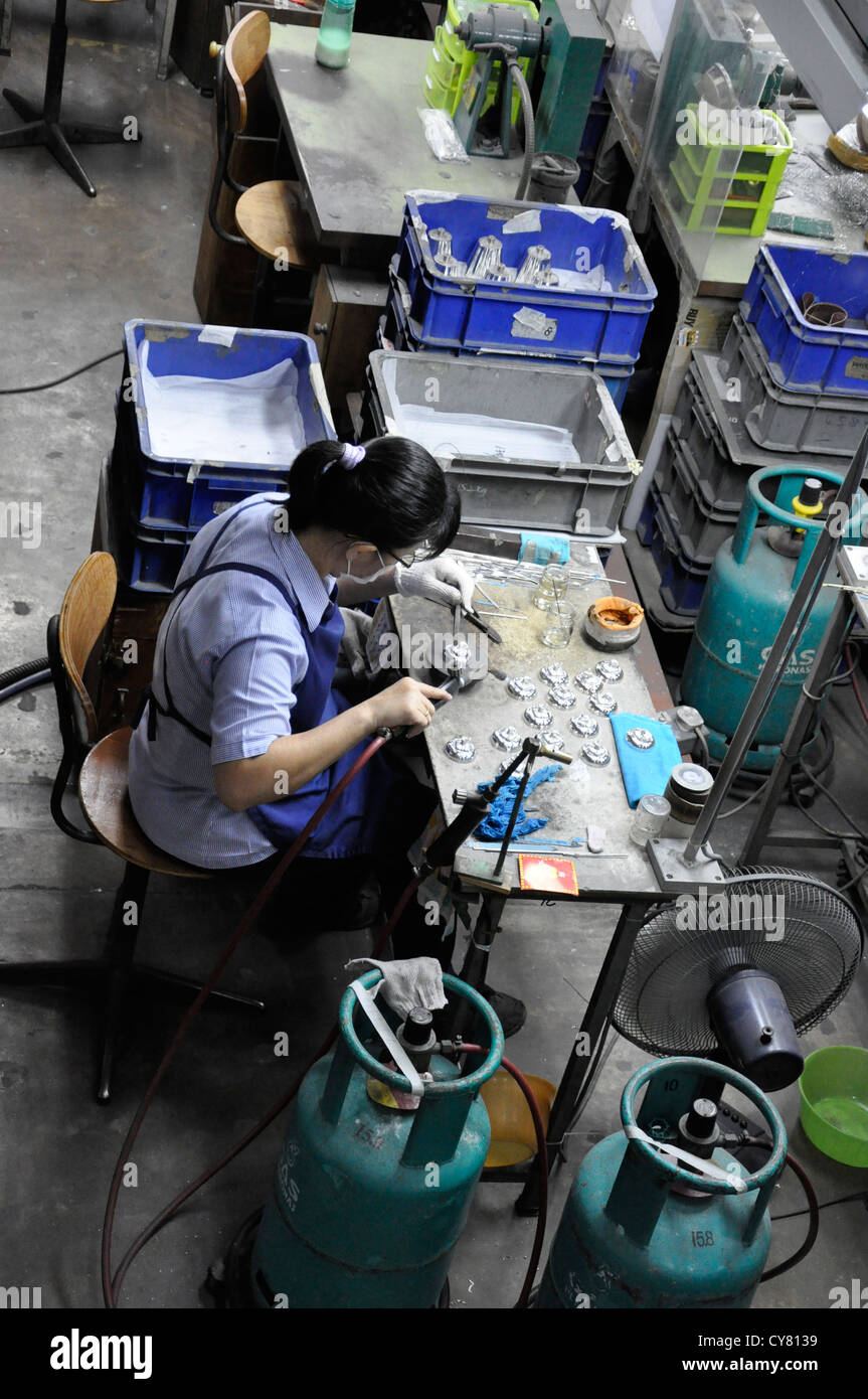 The Royal Selangor pewter workshop, museum, & showroom. Malaysia, State ...