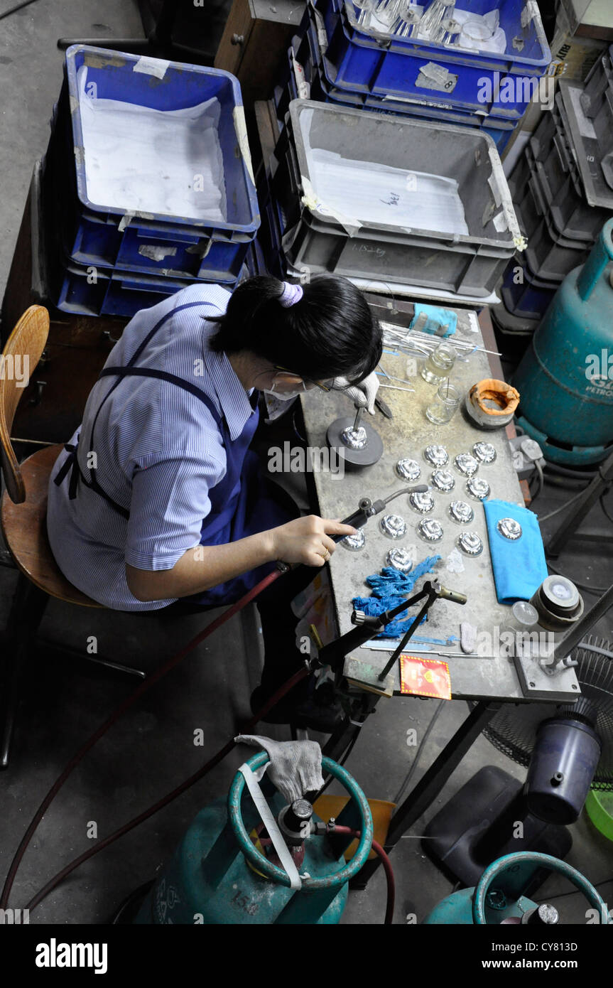 The Royal Selangor pewter workshop, museum, & showroom. Malaysia, State ...