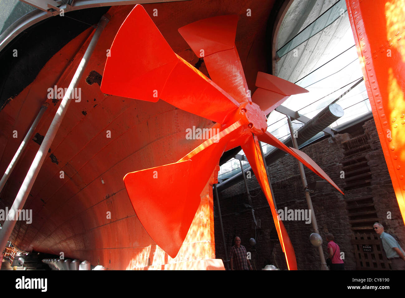SS Great Britain - The propeller. launched in 1843 the SS Great Britain ...