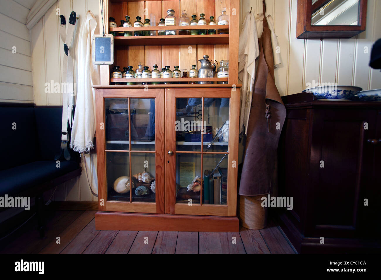 Ship's Doctors cabin launched in 1843 the SS Great Britain, designed by ...